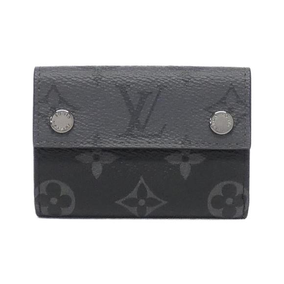 LOUIS VUITTON Monogram Eclipse Reverse Discovery Compact Wallet Wallets